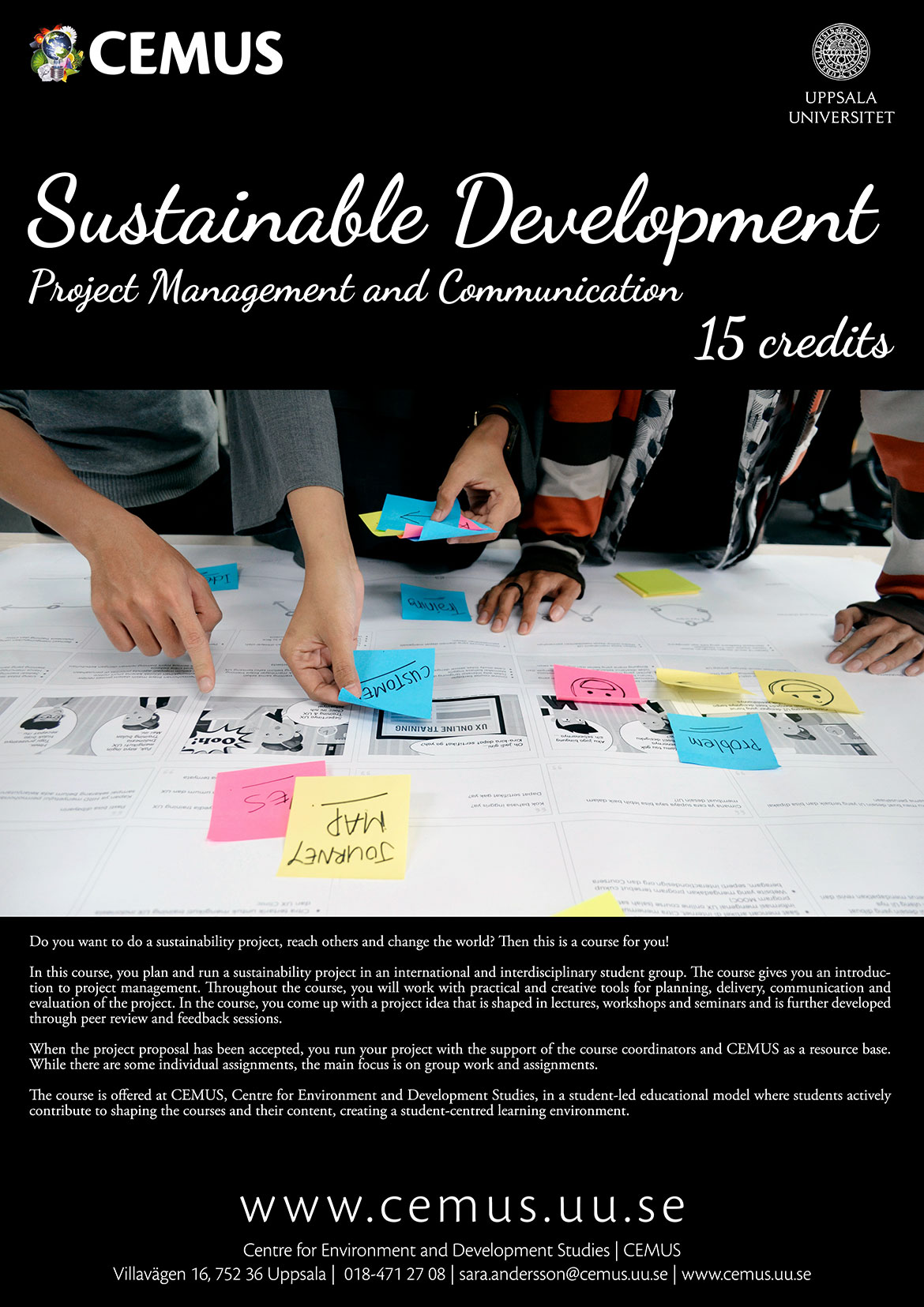 Apply to the course Sustainable Development – Project Management and ...